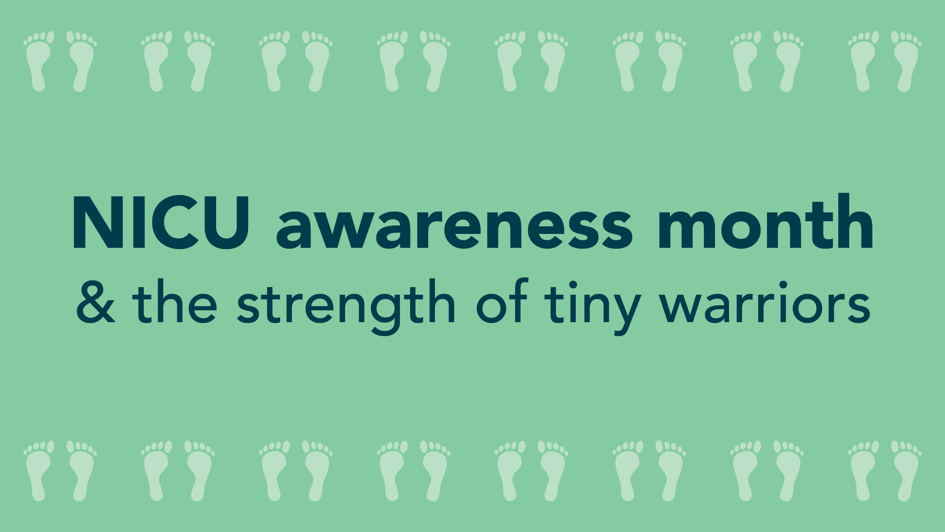 NICU Awareness Month and the Strength of Tiny Warriors – SpoonieThreads