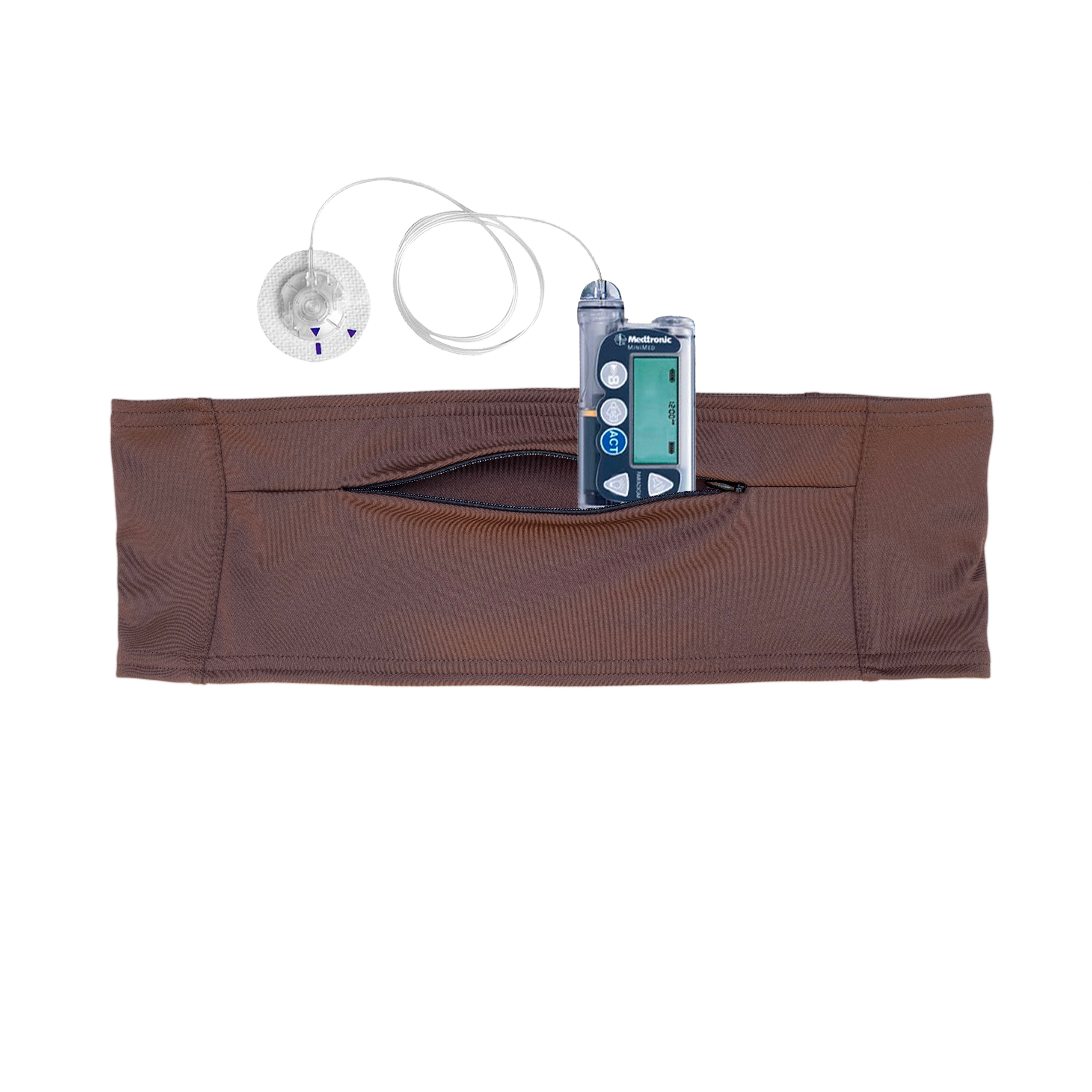 Heathered Insulin Pump Belt 3.0 | T1D Device Storage | Adaptive Band ...
