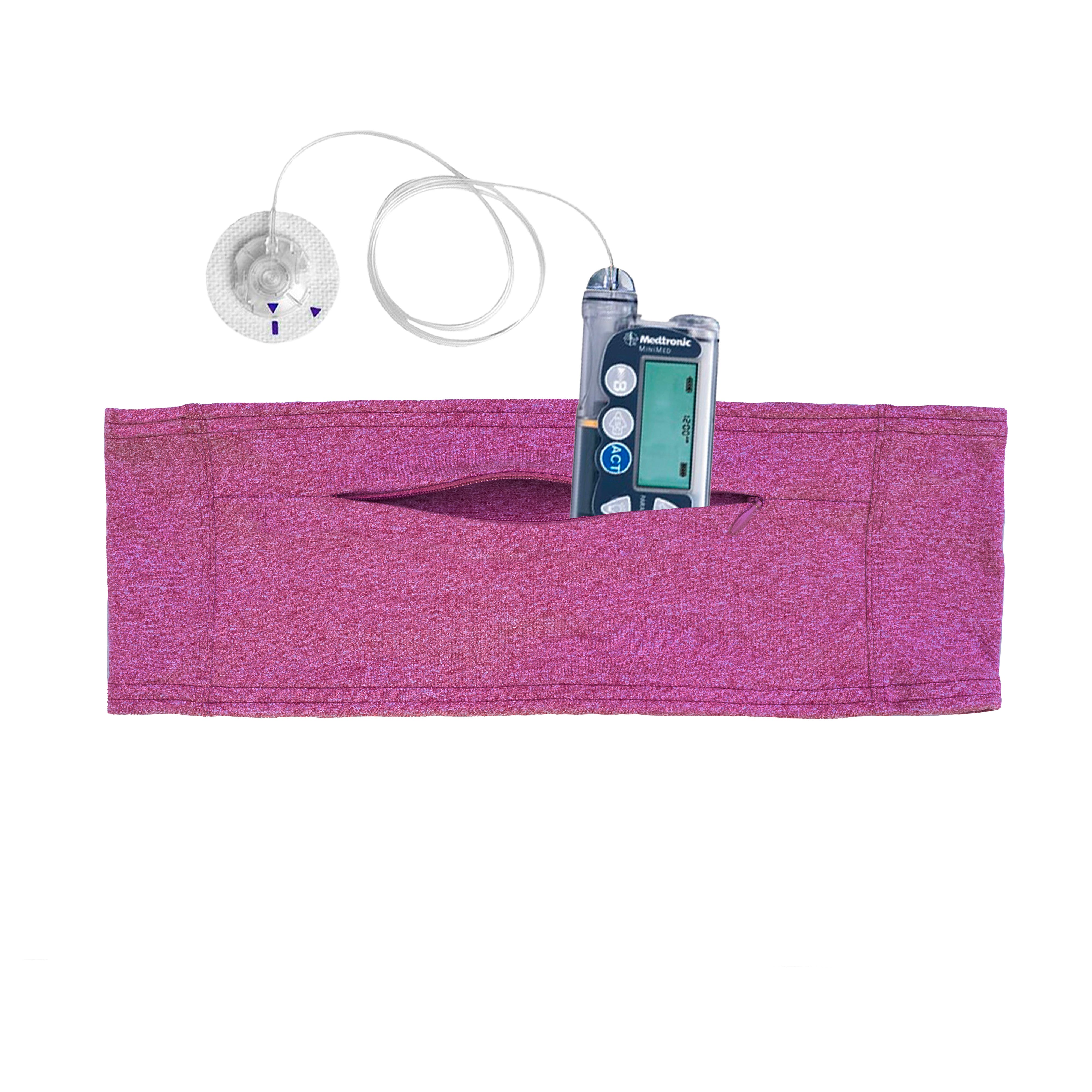 Heathered Insulin Pump Belt 3.0 | T1D Device Storage | Adaptive Band ...